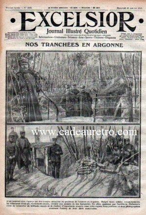 Journaux allemands disponibles pour la date du 20 janvier 1915