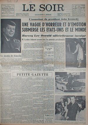 Journaux français disponibles pour la date du 14 octobre 1963